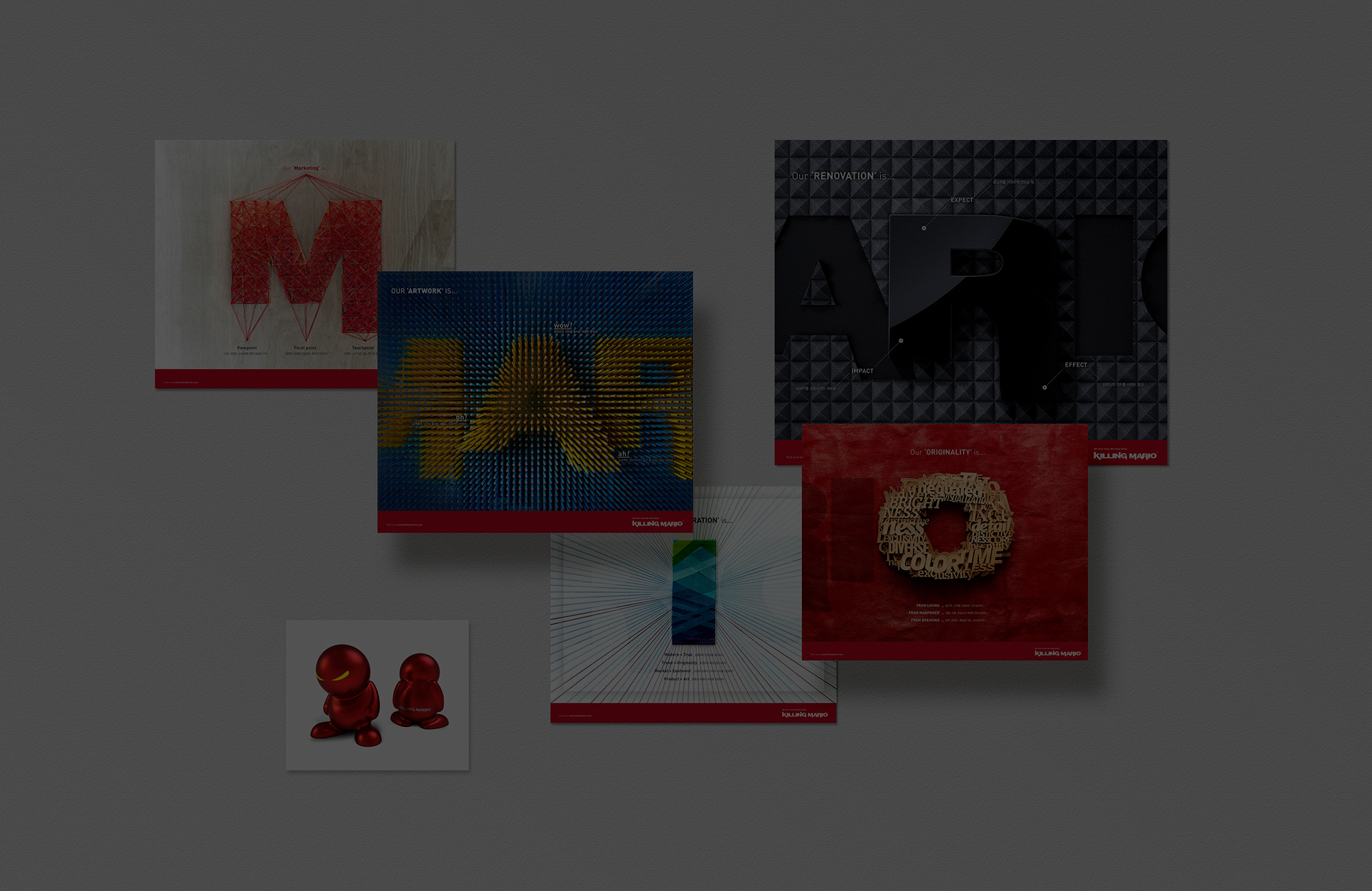 SELF PROMOTION ADVERTISEMENT & CHARACTER — KILLING MARIO